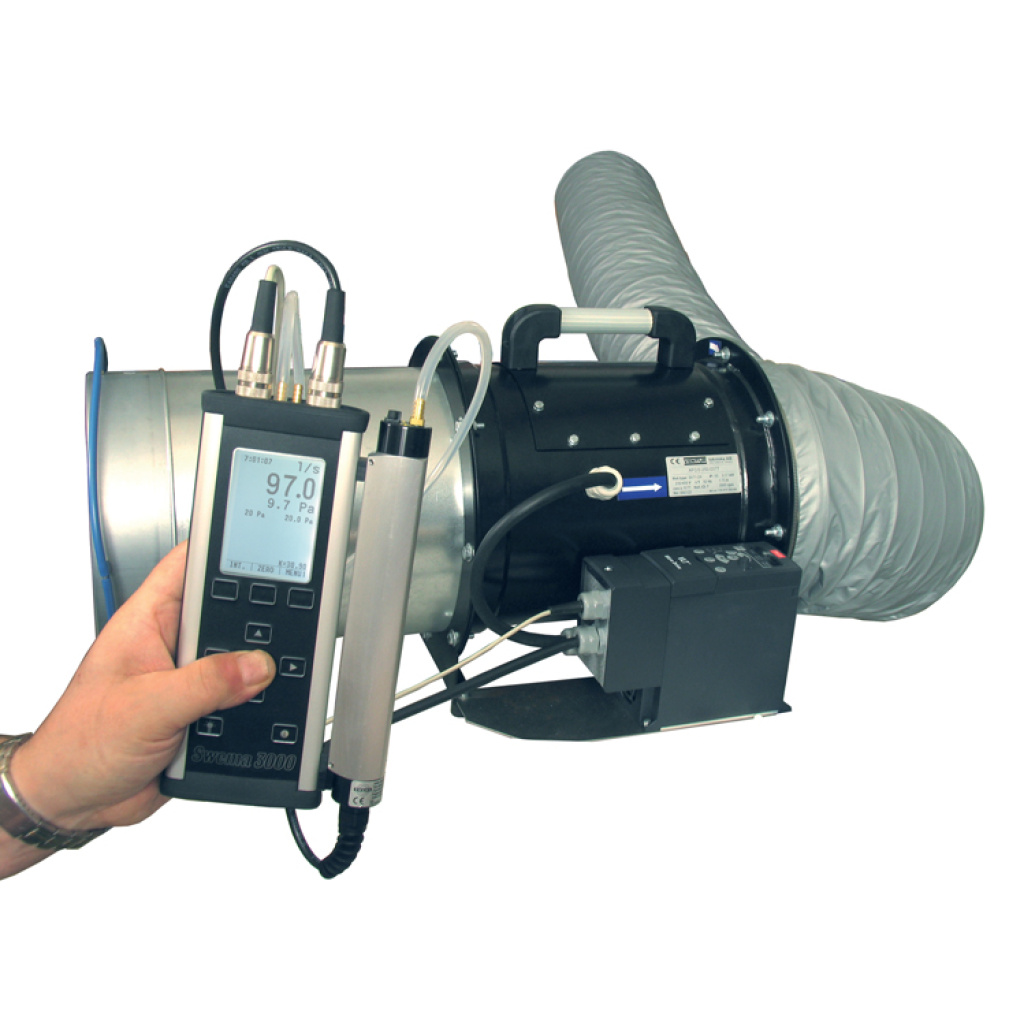 Building leakage tester - Swema AB